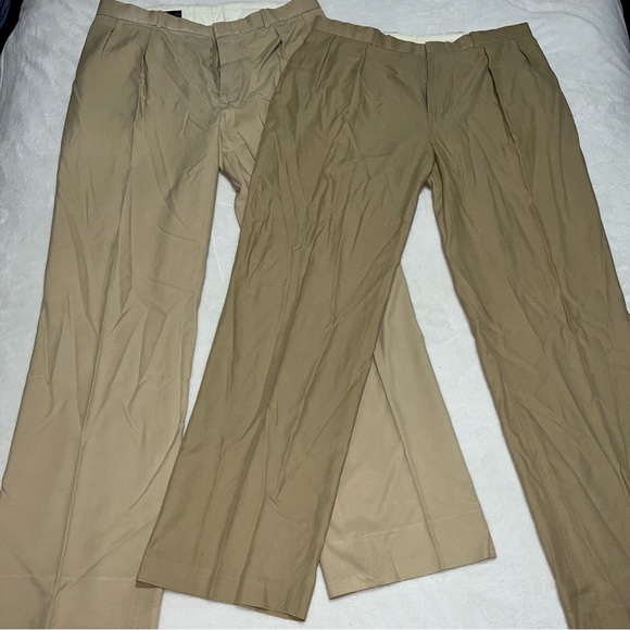 Polo Ralph Lauren | Pants | Lot Of 2 Mens Polo Ralph Lauren Classic Khaki Pants Tan Khaki 38x32 ...